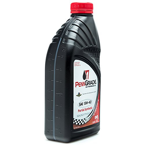 BPEN-15W40-12 Brad Penn Penn Grade 1 15W40 Partially Synthetic Motor Oil 12 Quarts