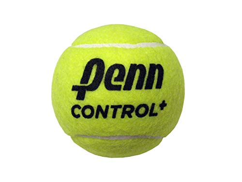 Penn Control Plus Tennis Balls - Youth Felt Green Dot Tennis Balls for Beginners - 12 Ball Polybag