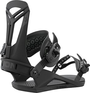 union flite pro snowboard bindings black sz s (6-7.5)