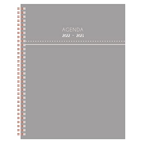 Office Depot® Brand Fashion Weekly/Monthly Academic Planner, 8-1/2" x 11", Delicate Swirls, July 2022 to June 2023, ODUS