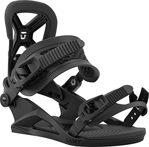 Union Cadet Kids Snowboard Bindings Black Sz M (6-7.5)