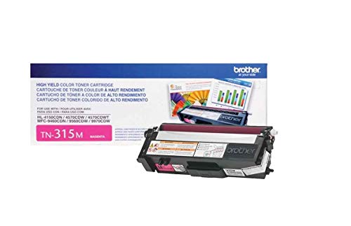 Brother TN-315M TN315M OEM Hi-Yield Magenta Laser Toner, Brother HL-4150/ MFC-9460CDN