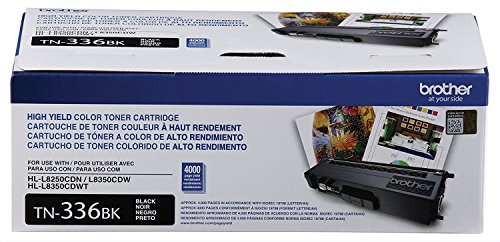 Brother TN336 High Yield Toner Set BCYM HL-L8250CDN HL-L8350CDW HL-L8350CDWT MFC-L8600CDW MFC-L8850CDW + DeluxeDeals MicroFiber LCD Screen Cleaning Cloth