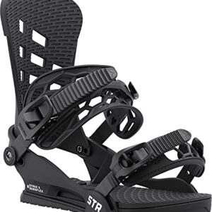 Union STR Snowboard Bindings Black Sz S (6-7.5)