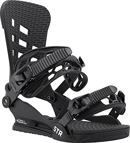 Union STR Snowboard Bindings Black Sz S (6-7.5)