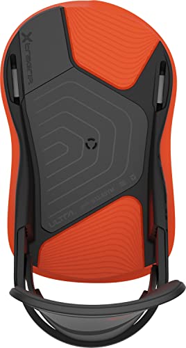 Union Ultra Mens Snowboard Bindings Black/Orange Sz L (10.5+)