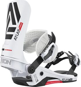 union atlas pro snowboard bindings mens sz m (8-10) ice white