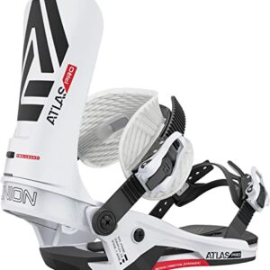 Union Atlas Pro Snowboard Bindings Mens Sz M (8-10) Ice White