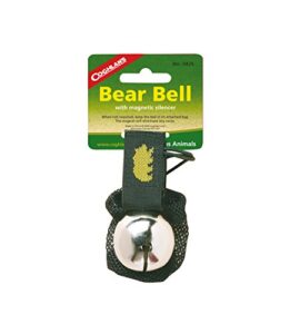 coghlan’s bear bell with magnetic silencer, black