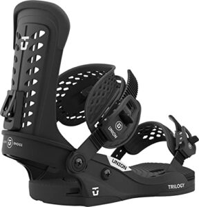 union trilogy womens snowboard bindings black sz m (7-8.5)