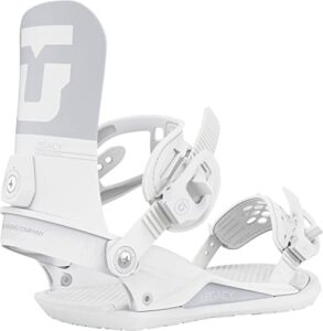 union legacy womens snowboard bindings white sz m (7-8.5)