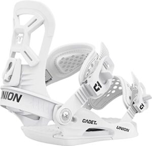 union cadet xs kids snowboard bindings white sz xs (11k-3)