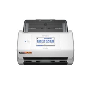 epson rapidreceipt rr-600w wireless desktop color duplex receipt and document scanner with receipt management and pdf software for pc and mac, touchscreen and auto document feeder (adf)