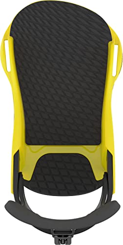 Union Cadet Pro Kids Snowboard Bindings Electric Yellow Sz M (6-7.5)