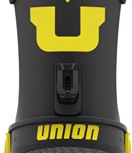 Union Cadet Pro Kids Snowboard Bindings Electric Yellow Sz M (6-7.5)