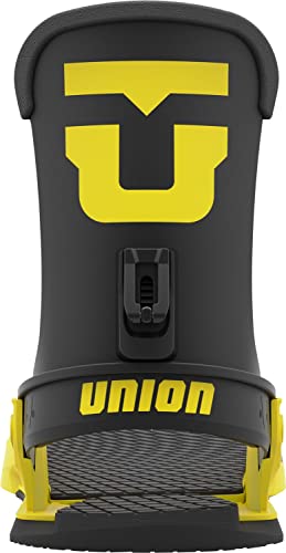 Union Cadet Pro Kids Snowboard Bindings Electric Yellow Sz M (6-7.5)