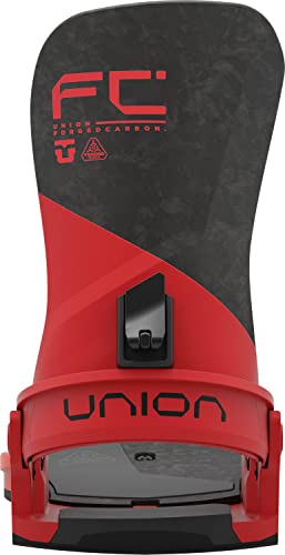 Union Atlas FC Mens Snowboard Bindings Lava Orange Sz L (10.5+)