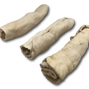 Top Dog Chews Beef Cheek Retriever Rolls 9"-11" Thick (3pack) This Product is not from China