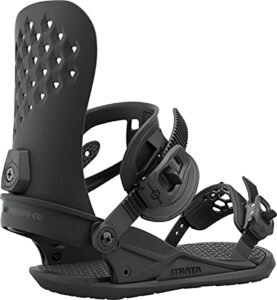 union strata snowboard bindings black sz s (6-7.5)