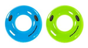 swimline 42” waterpark-style handle ring tube