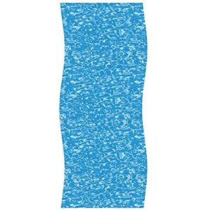 swimline unibead 15′ round all swirl 52 in. depth above ground pool liner, 20 mil li1552asu