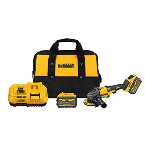 dewalt flexvolt 60v max* angle grinder with kickback brake kit, 4-1/2-inch to 6-inch (dcg418x2)