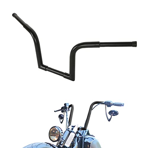 Green-L 10" Rise Frisco Ape Hanger FAT 1-1/4" Handlebar Bars Fit for Harley Sportster XL883 XL1200 Custom FLST FXST