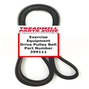 proform bike model pfex79920.1 drive pulley belt part number 399111