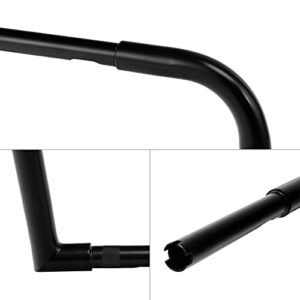 Green-L 12" Rise Frisco Ape Hanger Fat 1-1/4" Handlebar Bars Fit for Harley Sportster XL1200 XL883