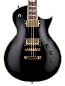 esp ltd ec-256 electric guitar, black