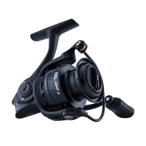 abu garcia revo2x40 revo x spinning fishing reel, black