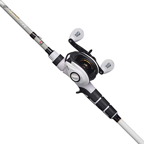 Abu Garcia Max Pro Low Profile Baitcast Reel and Fishing Rod Combo, 7' - Medium Heavy - 1pc