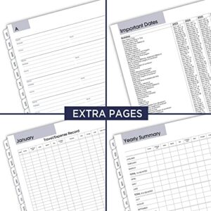 AT-A-GLANCE 2023 Weekly & Monthly Planner Refill for G545 Line Planners, DayMinder, 7" x 8-3/4", Medium, Monthly Tabs, Executive (G54550)