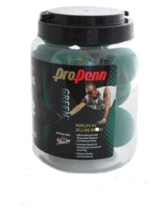 penn pro penn green racquetball jug (12-balls)