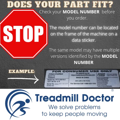 Treadmill Doctor Proform Space Saver 580 si Treadmill Running Belt Model 297643