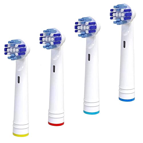 Replacement Toothbrush Heads Compatible with Oral B Braun- Pack of 8 Professional Electric Toothbrush Heads- Precision Refills for Oral-b 7000, Clean, Oral B Pro 1000, 9600, 500, 3000, 8000, Plus!