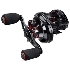 kastking megajaws baitcasting reel,7.2:1 gear ratio,right handed fishing reel,new compact design,blacktip