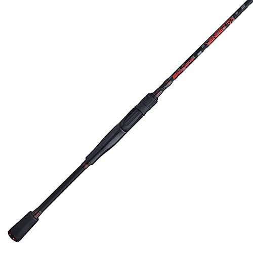 Abu Garcia Vendetta Casting Fishing Rod, Black, 6'6" - Medium - 1pc