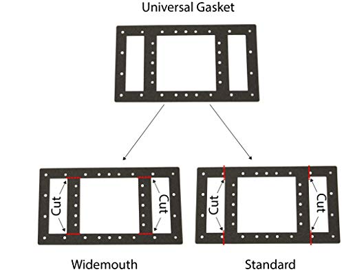 Smartline Sunlight 18-Foot Round Liner | Overlap Style | Up to 54-Inch Wall Height | 25 Gauge Virgin Vinyl | Designed for Steel Sided Above-Ground Swimming Pools | Universal Gasket Kit Included