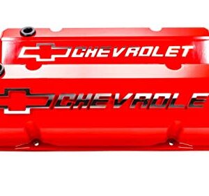 Proform 141-931 Slant Edge Valve Cover, Red