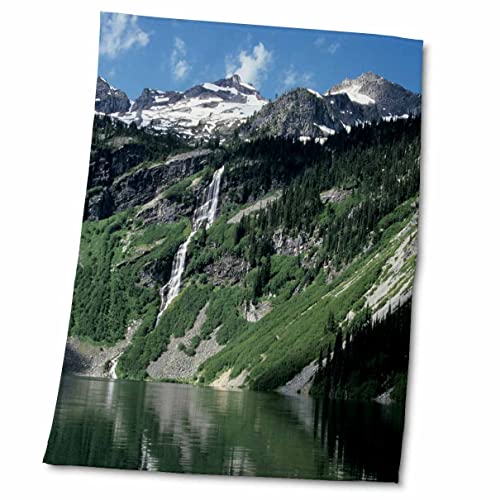 3dRose WA, Okanogan NF, Rainy Lake, Frisco Mountains - US48 JWI1888 - Jamie. - Towels (twl-96088-2)