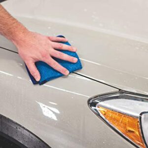 The Rag Company - Ultra Clay Decontamination Towel - Effective Cleaning & Release of Paint Contaminants; Increase Wax and Sealant Bond; Enhance Gloss and Depth of Color; Fine Grade (12in. x 12in.)