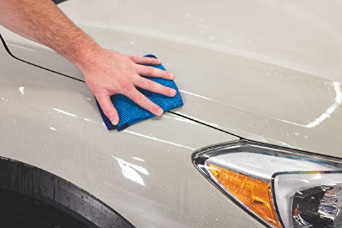 The Rag Company - Ultra Clay Decontamination Towel - Effective Cleaning & Release of Paint Contaminants; Increase Wax and Sealant Bond; Enhance Gloss and Depth of Color; Fine Grade (12in. x 12in.)