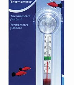 PENN-PLAX Therma-Temp Floating Aquarium Thermometer – Mercury Free – Safe for Freshwater and Saltwater Fish