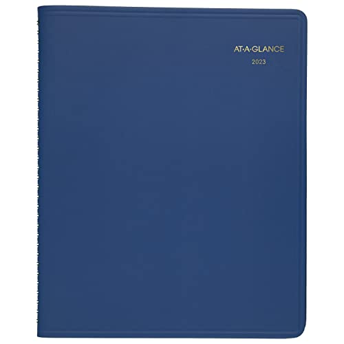 AT-A-GLANCE 2023 Monthly Planner, 7" x 8-3/4", Medium, Fashion Color, Blue (7012420)