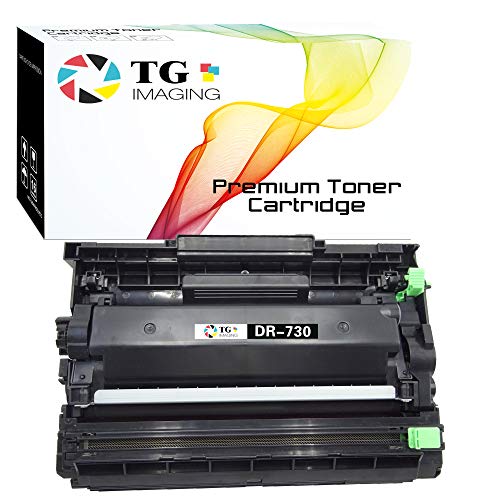 1-Pack TG Imaging 1xDrum Compatible Drum Unit Replacement for DR730 DR-730 Drum (12,000 Pages) for DCP-L2550DW HL-L2350DW Printers (Drum Unit for Toner TN760 TN730 TN770)