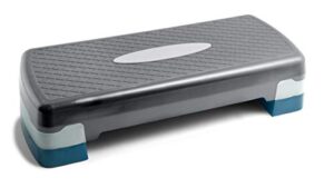 proform adjustable step deck : adjust between 4 and 6″ height to develop cardiovascular endurance