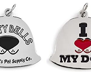 Caldwell's Pet Supply Co. Potty Bells Dog Bell Housetraining Dog Doorbells for Dog Potty Training Bell and Housebreaking Your Dog Loud Dog Door Bell for Potty Training Puppies and Dogs Dog Potty Bell