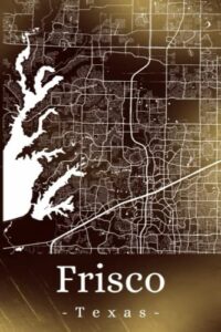 frisco texas: your city, your region, your home! | composition notebook 6×9 lined 120 pages