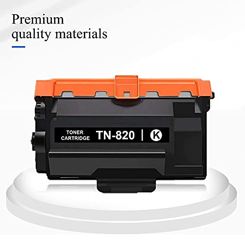 LKKJ 3 Pack TN-820 Toner Cartridge Compatible TN820 Toner Cartridge Replacement for Brother DCP-L5500DN L5600DN L5650DN MFC-L6700DW HL-L6200DW/DWT Printer Toner., Black